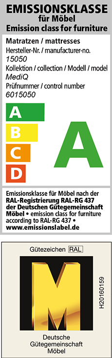 Medic Blue Air LLQ - Matratze • Breckle Matratzenwerk Weida GmbH